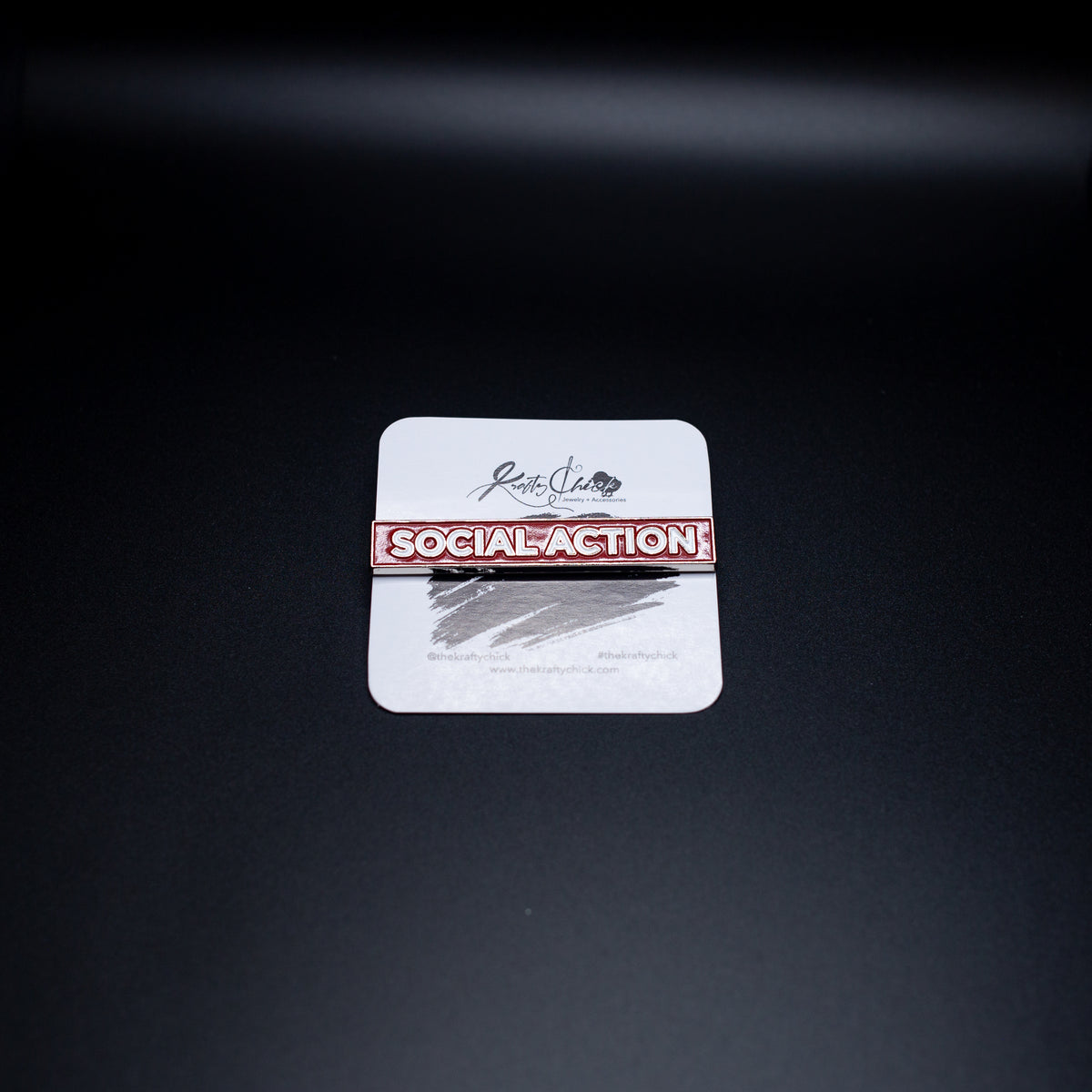 Social Action Pin – The Krafty Chick